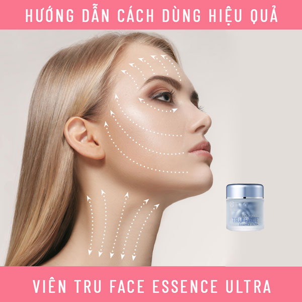 Hướng dẫn cách dùng viên tru face essence ultra hiệu quả